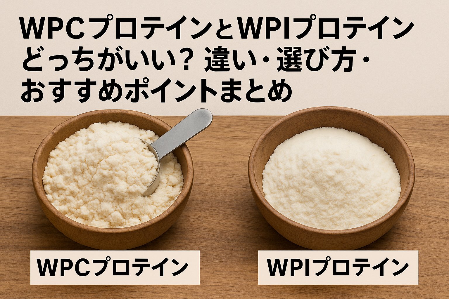 WPCプロテインとWPIプロテインどっちがいい？違い・選び方・おすすめポイントまとめ - マイペースな日々：ゆるりと過ごす生活